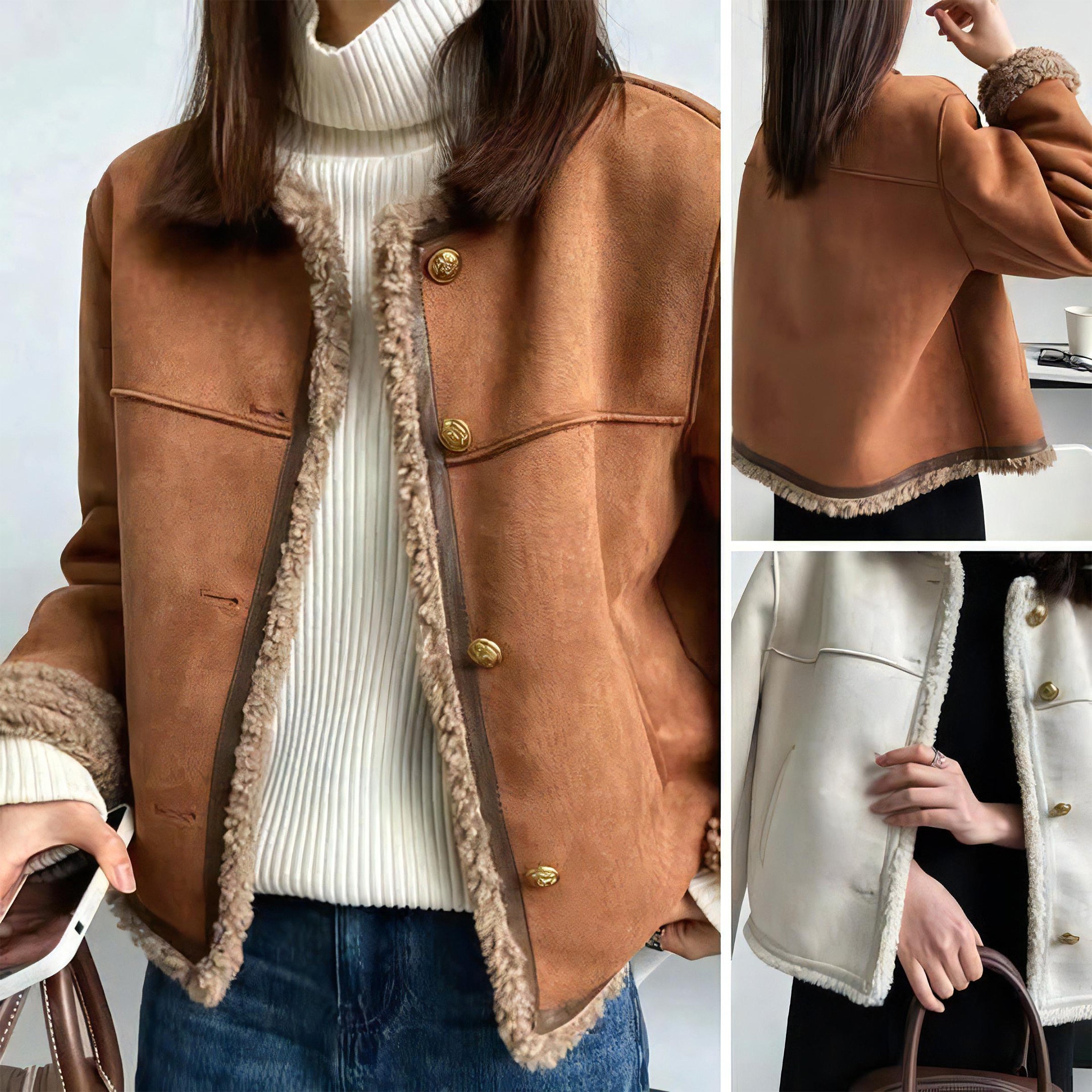 Isabelle™ – Limited Edition Lamswollen Jas – Javella